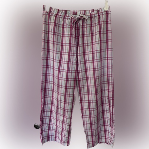 Jockey | Intimates & Sleepwear | Womens Jockey Pink Plaid Pajama ...